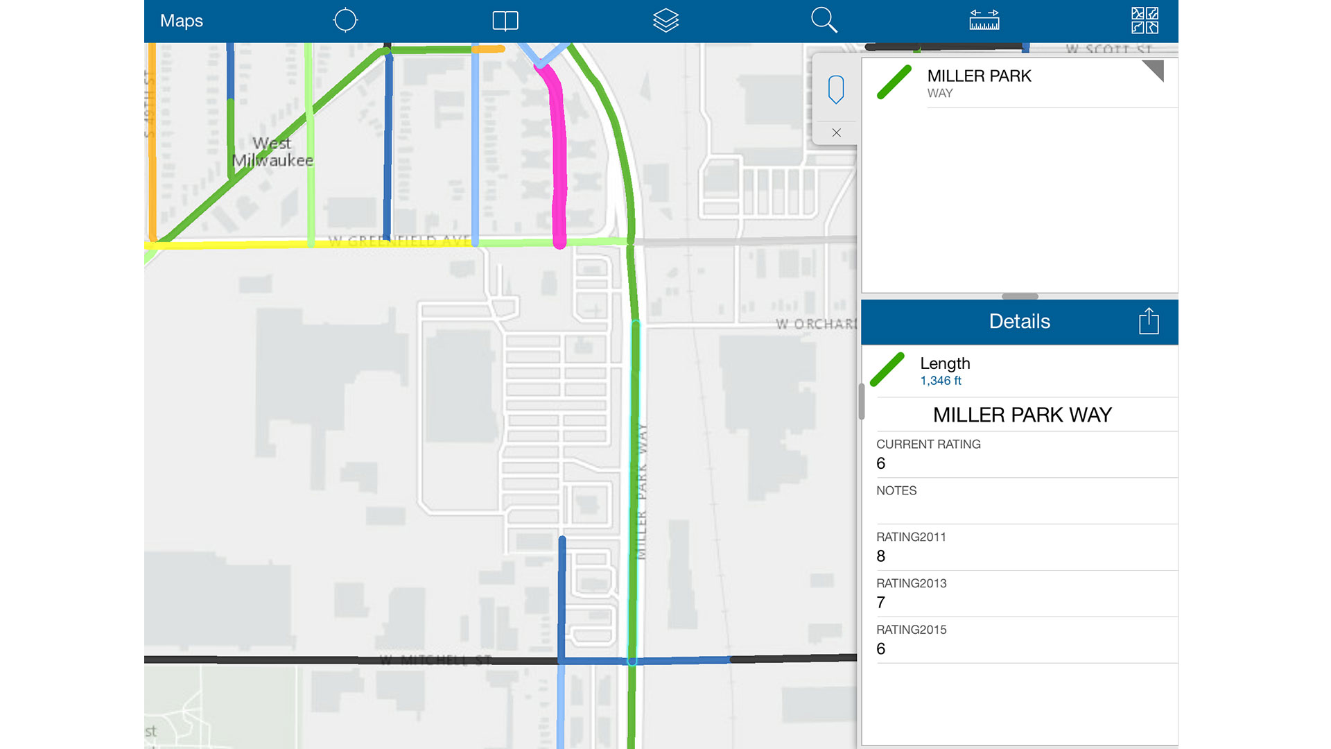 Manitowoc Public Utilities GIS Geodatabase