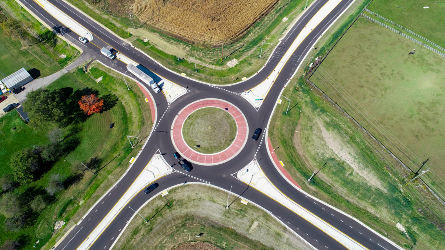 WIS 142/McCanna Parkway Roundabout | raSmith