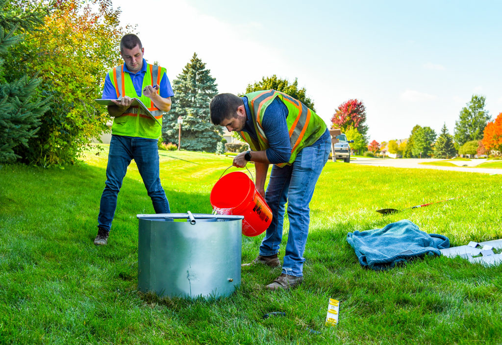 Double-Ring Infiltration Testing for Water Quality - raSmith