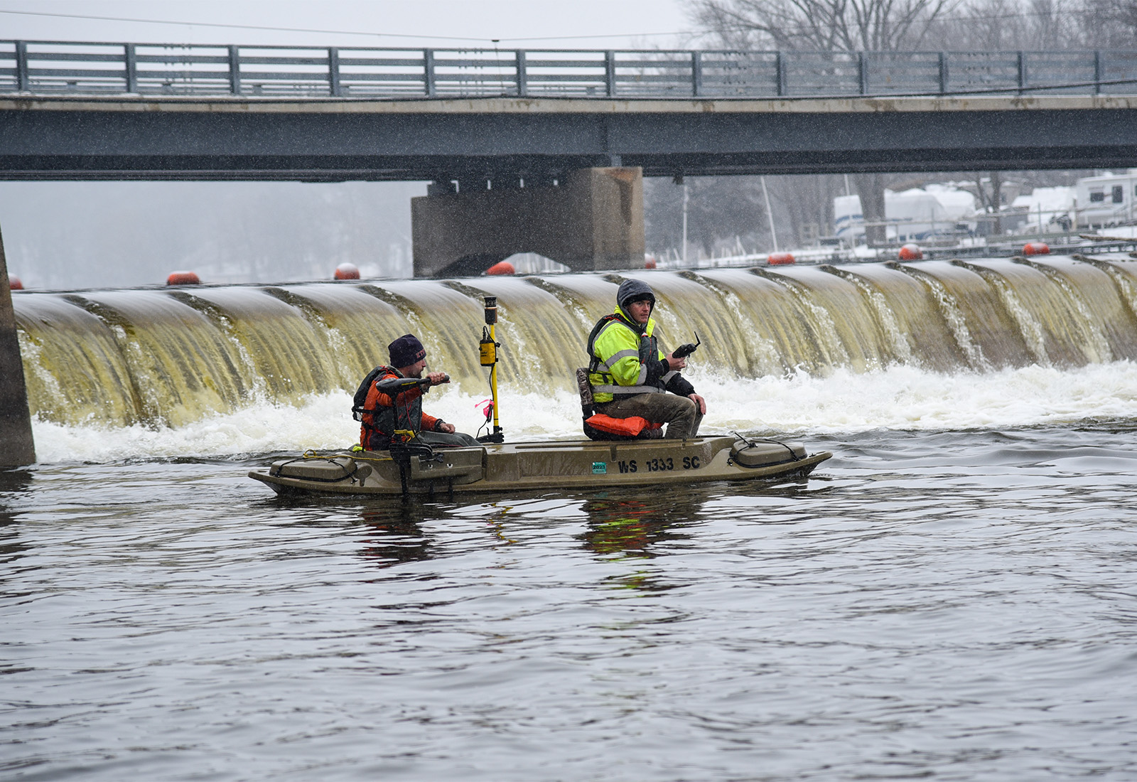 Indianford Dam Hydrographic Survey - raSmith
