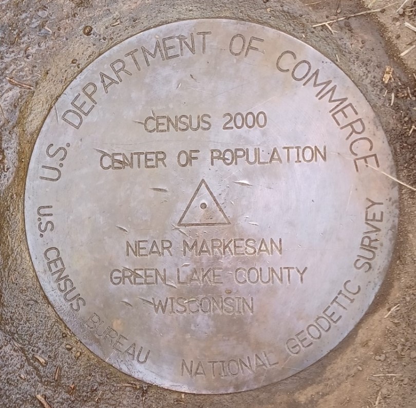 Wisconsin's Center of Population - raSmith